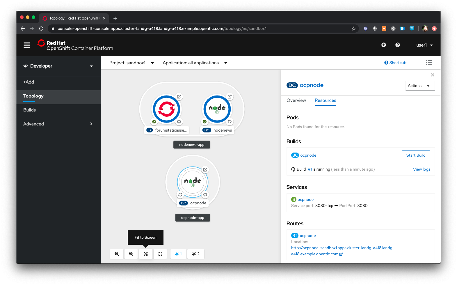 OpenShift 4.3 DevEx Basics Workshop